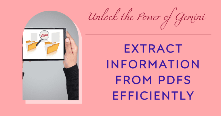The Gemini Application By Google Can Be Used To Extract Information ...